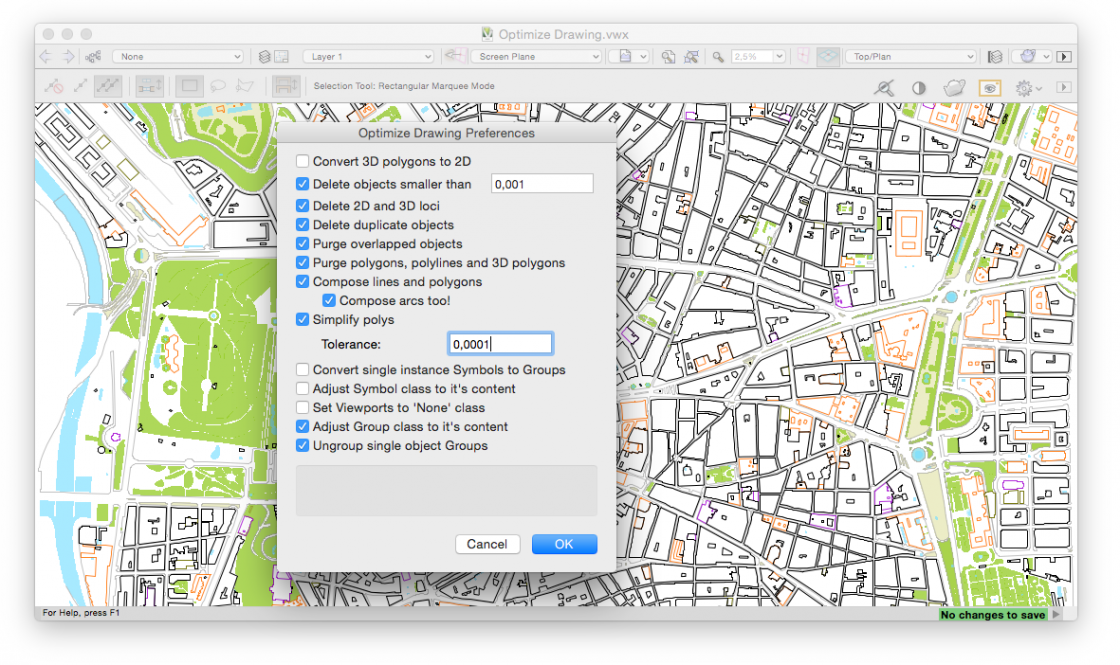 Optimize Drawing Vectorbits